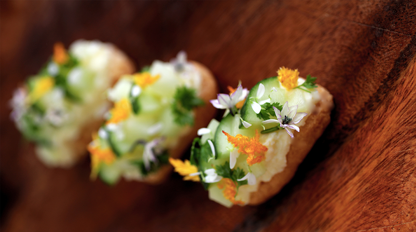 Cucumber-Honeydew Eclairs - Shamrock Foods