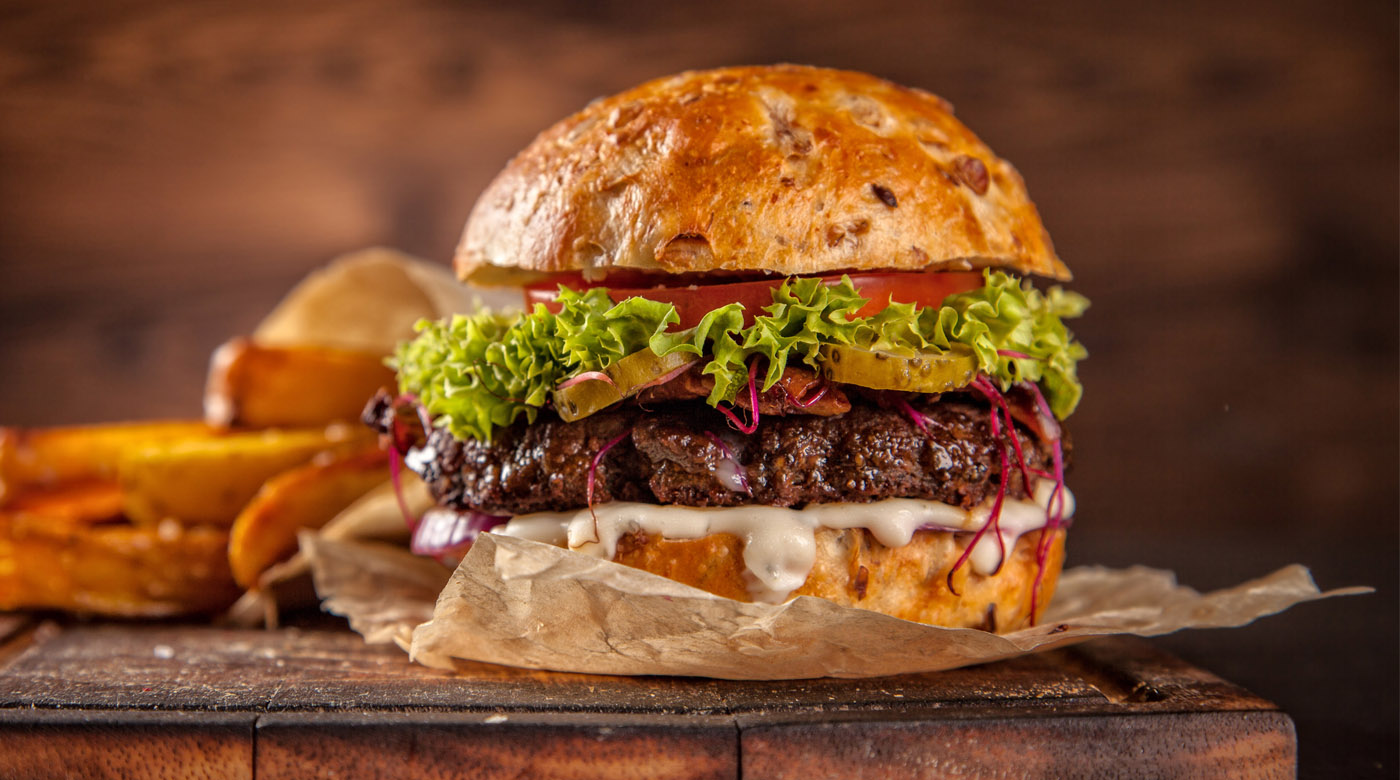 Gold Canyon Premium Angus & Wagyu Blend Burger - Shamrock Foods